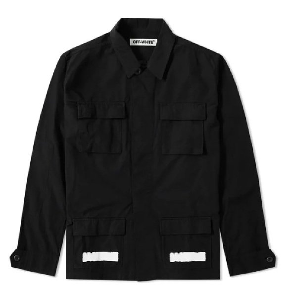 Off-White | Jackets & Coats | Mens Off White Military Jacket | Poshmark